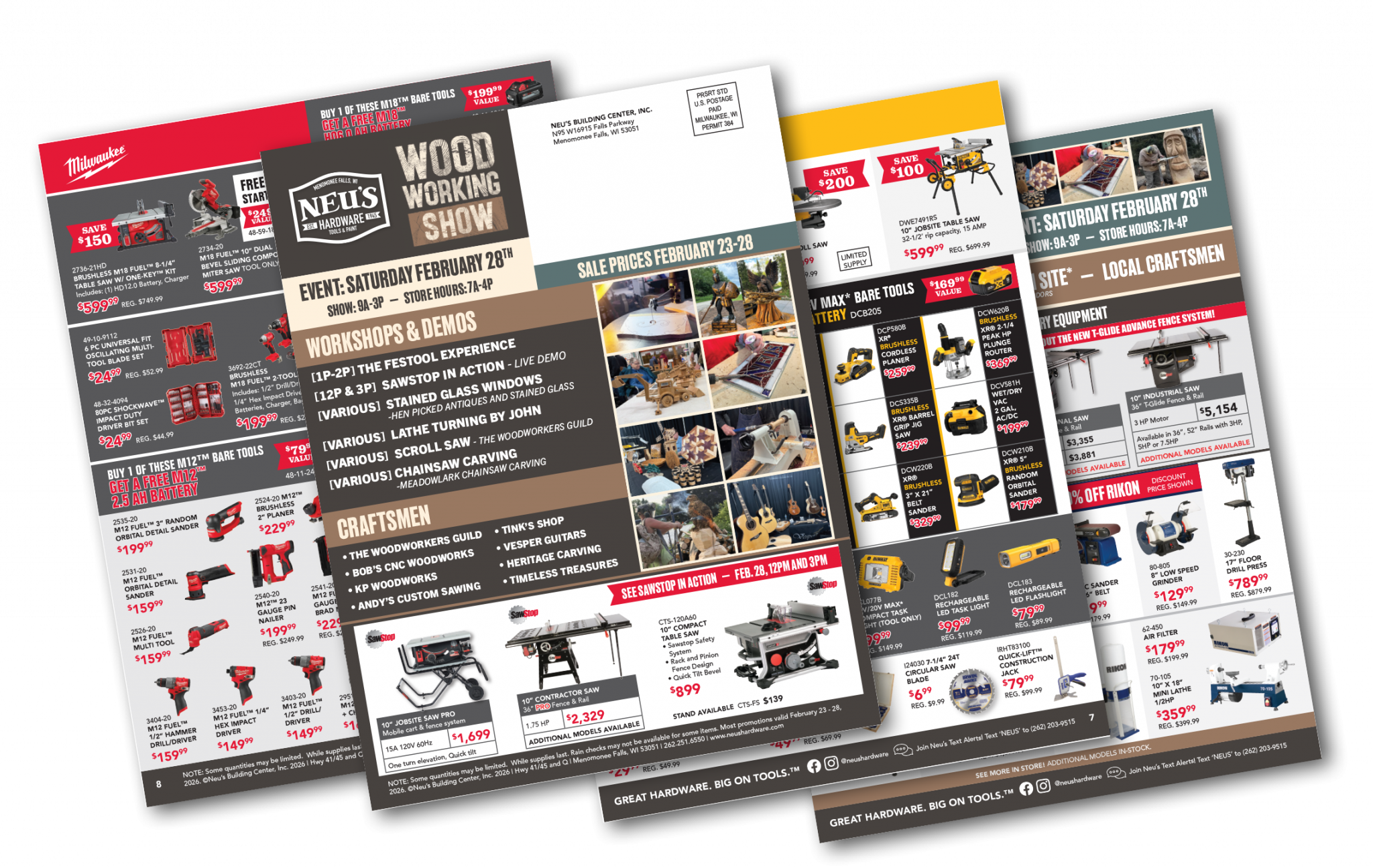 Neu's Woodworking Show 2026 » Neus Hardware Tools Paint